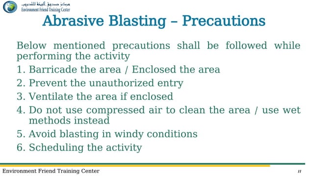 Abrasive Blasting and preventive measures.pptx