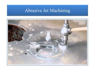 Abrasive jet machining | PPSX