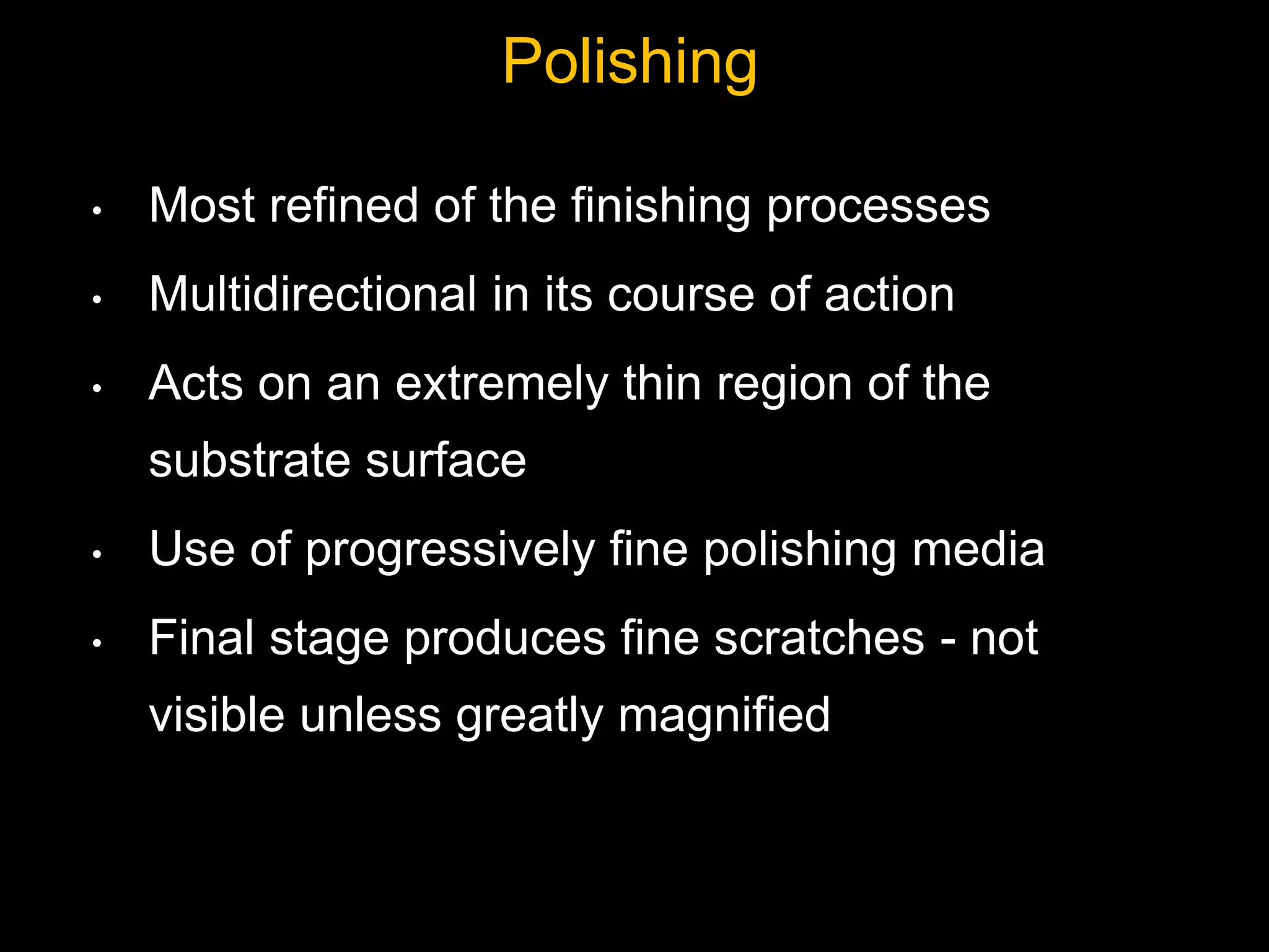 Abrasives and polishing agents in dentistry | PPTX