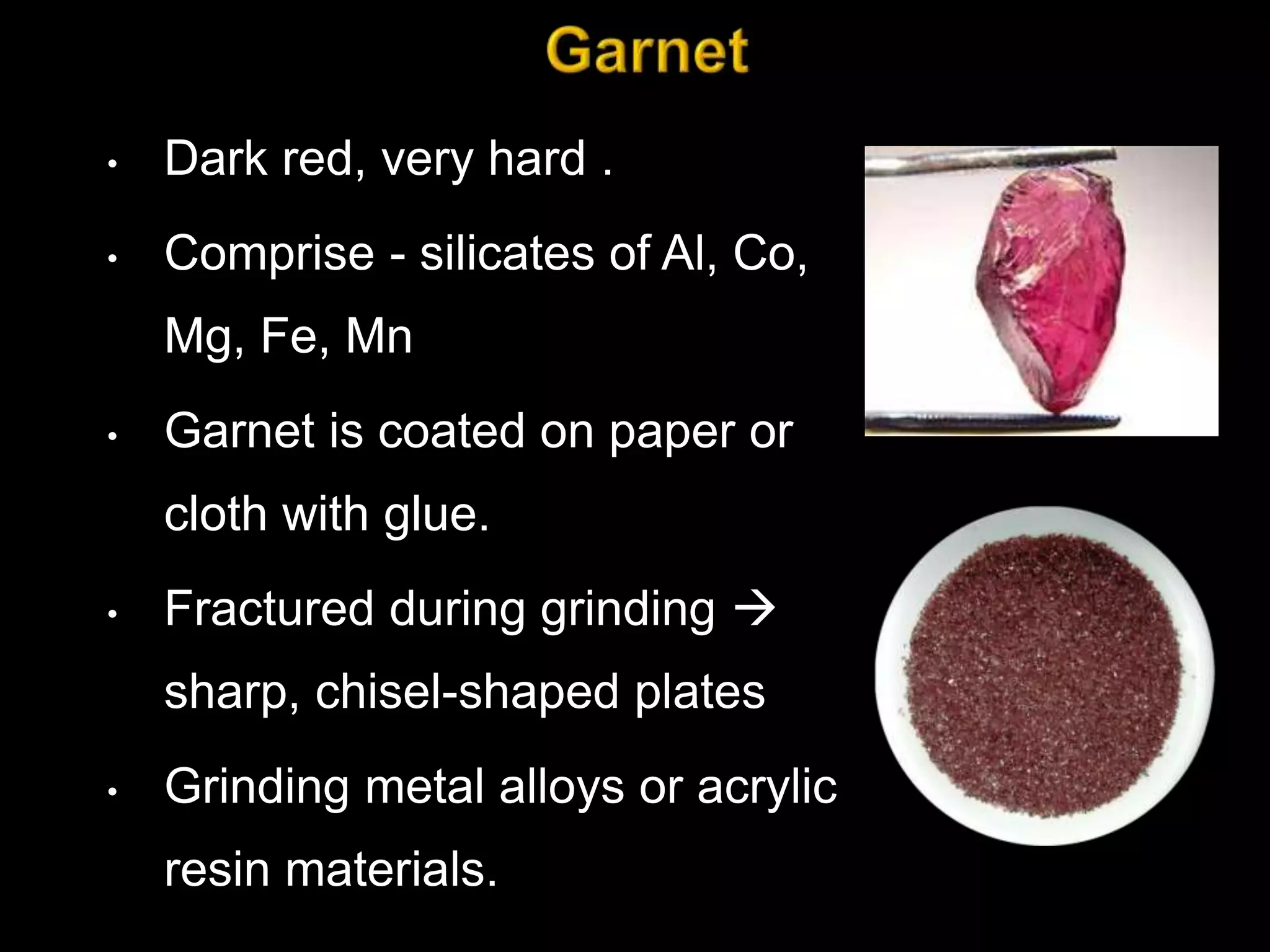 Abrasives and polishing agents in dentistry | PPTX