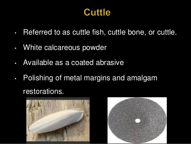 Abrasives and polishing agents in dentistry