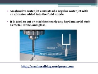 Abrasive Water Jet Cutting | PPT