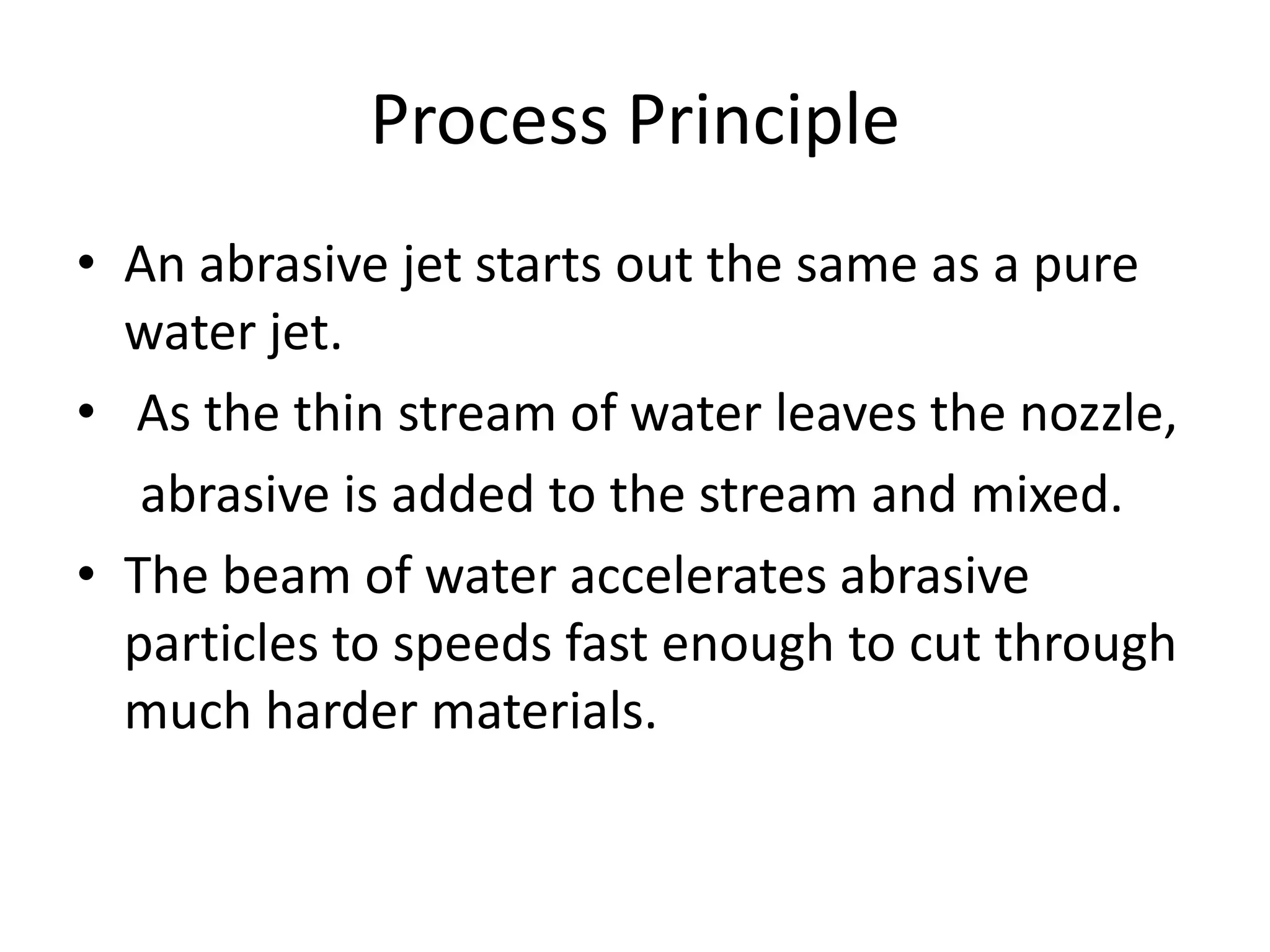 Abrasive water jet machining | PDF
