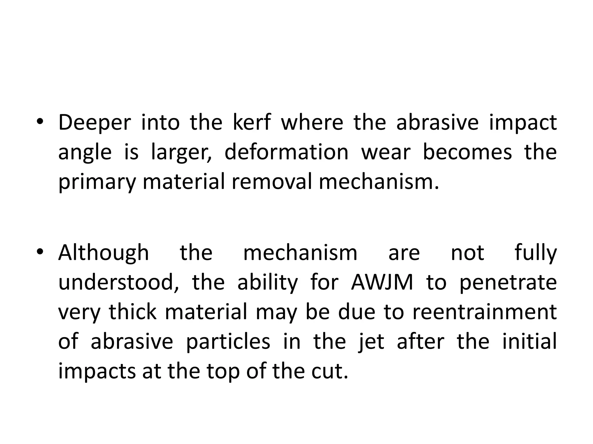 Abrasive water jet machining | PDF
