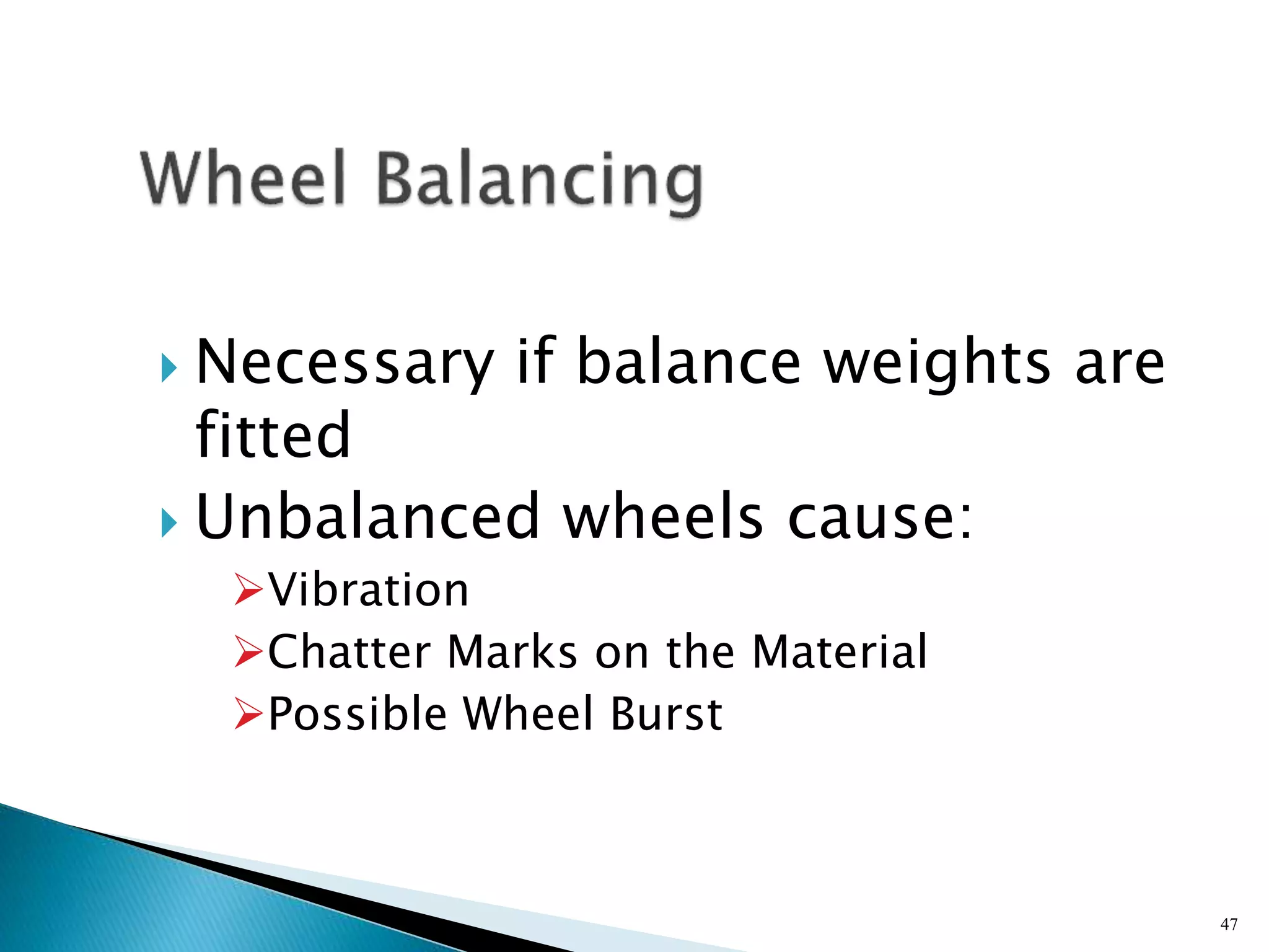 Abrasive wheels presentation | PPT