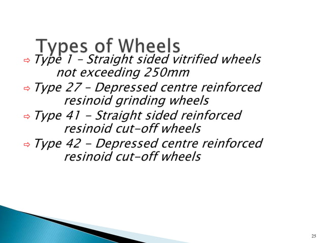 Abrasive wheels presentation | PPT