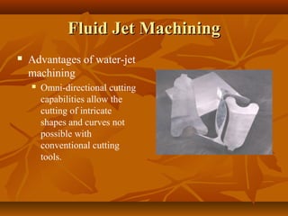 Water Jet Machining | PPT