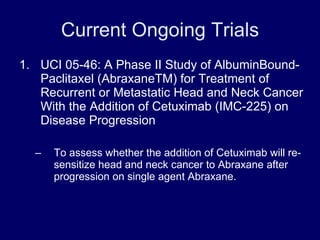 ABRAXANE in Radiation Therapy | PPT