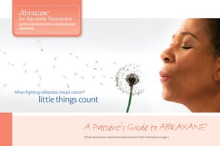Abraxane brochure | PDF