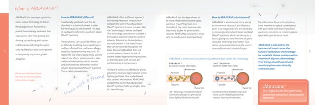 Abraxane brochure | PDF