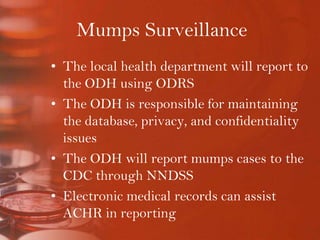 Mumps Scenario | PPTX | Infectious Diseases | Diseases and Conditions
