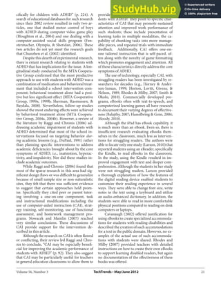 A Breakthrough For Josh How Use Of An IPad Facilitated Reading Improvement | PDF | Tablets and E ...