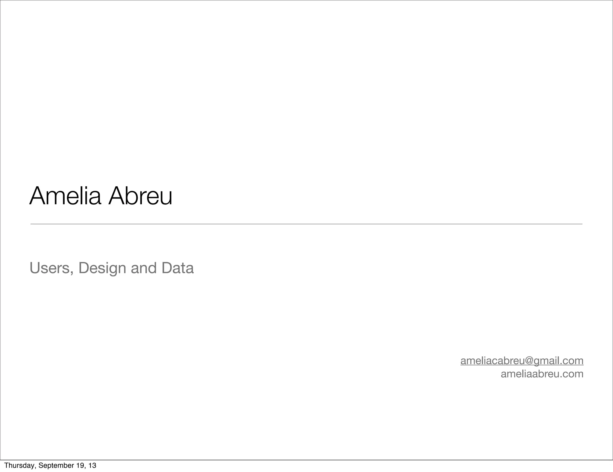 Abreu portfolio | PDF | Computing | Technology & Computing