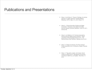 Abreu portfolio | PDF | Computing | Technology & Computing