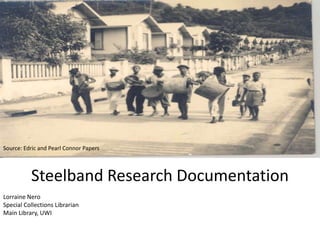 Steelpan Literature | PPTX
