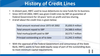 A brief about HBFC (April 2014) (REVISED 2 MAY) | PPTX