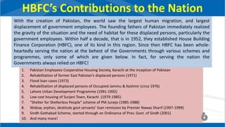 A brief about HBFC (April 2014) (REVISED 2 MAY) | PPT