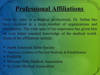 A Brief Brief Biography Of Dr Manish Suthar Md | PPT