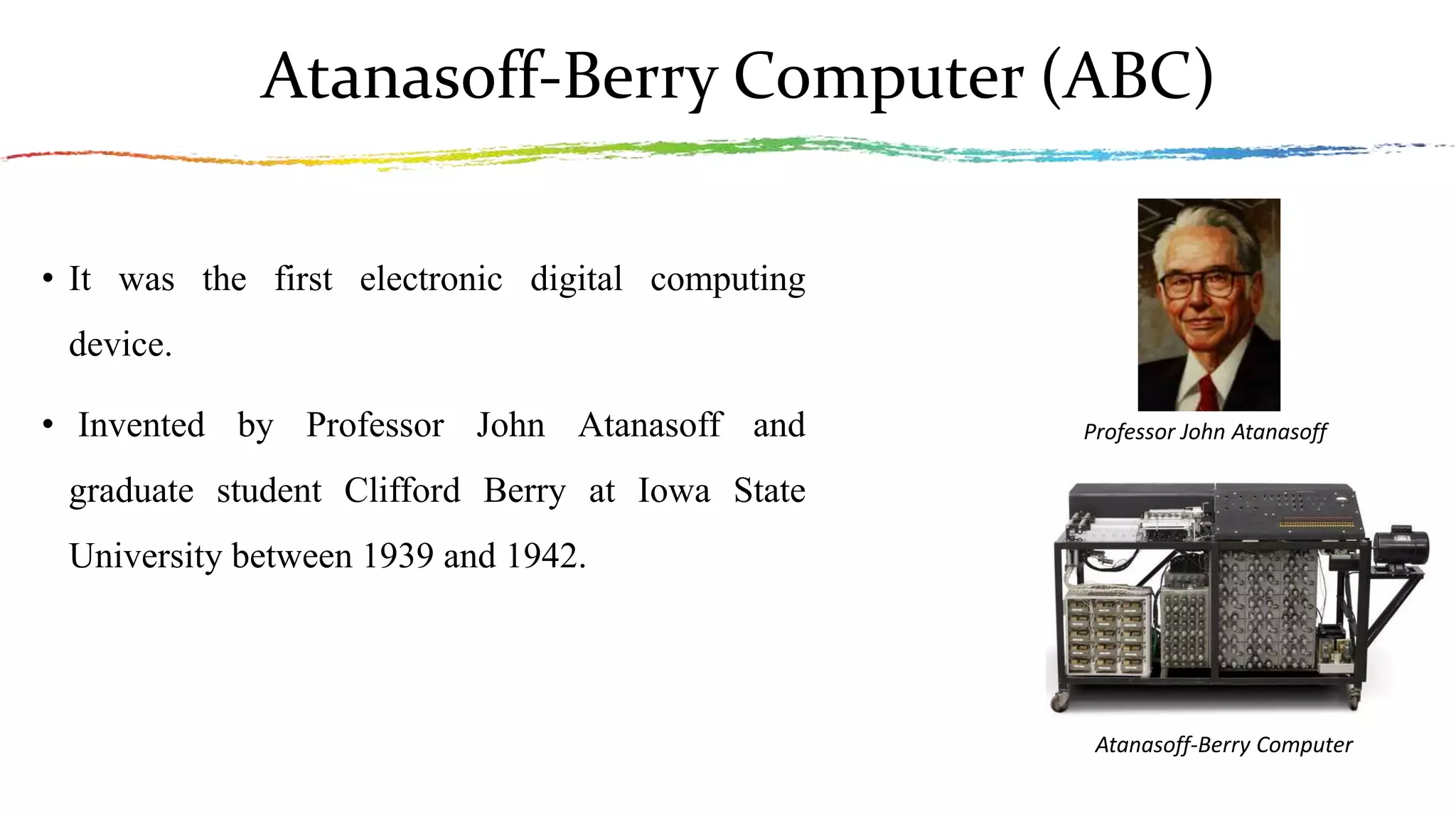 A Brief Computer History | PPTX
