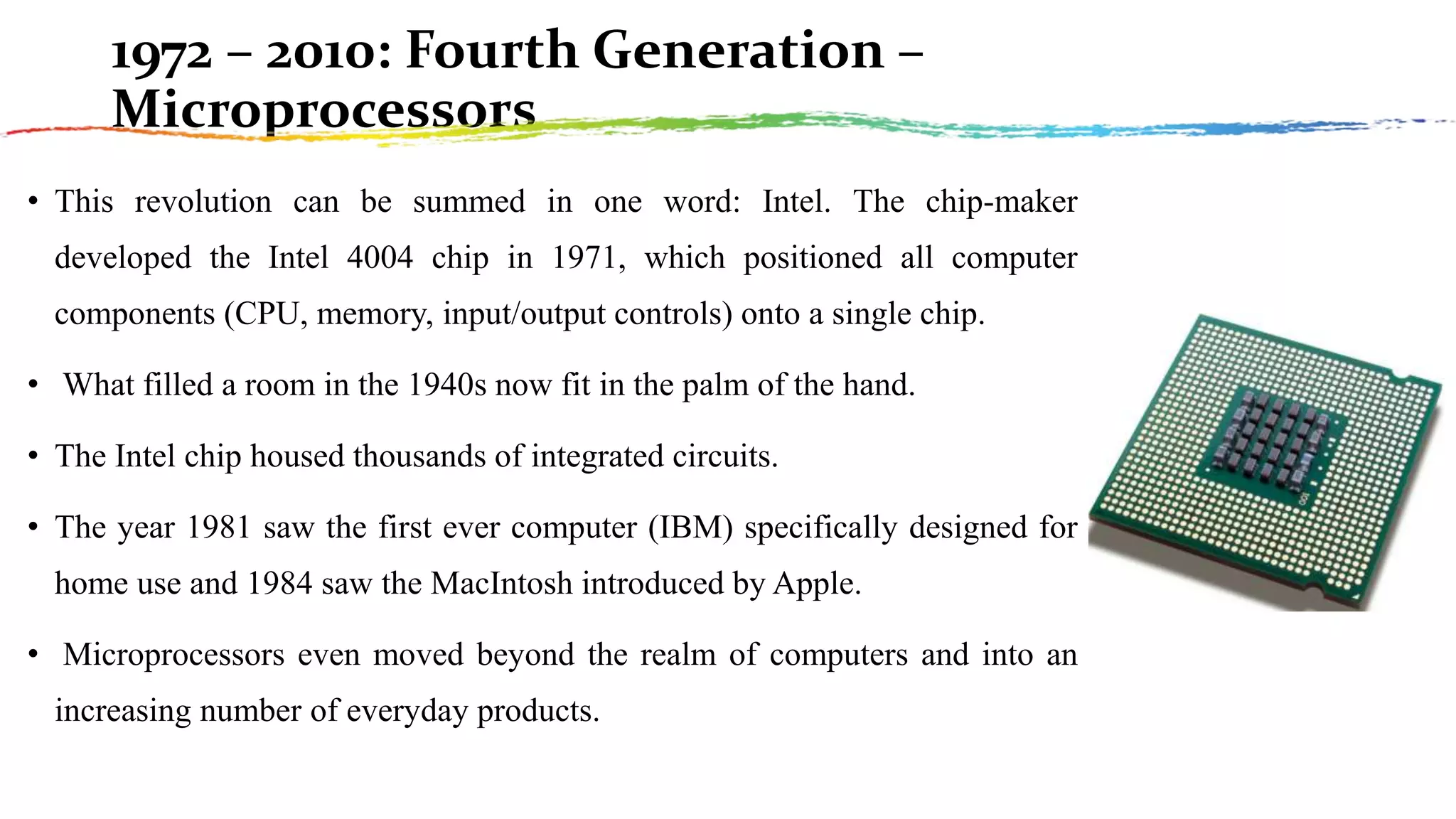 A Brief Computer History | PPTX