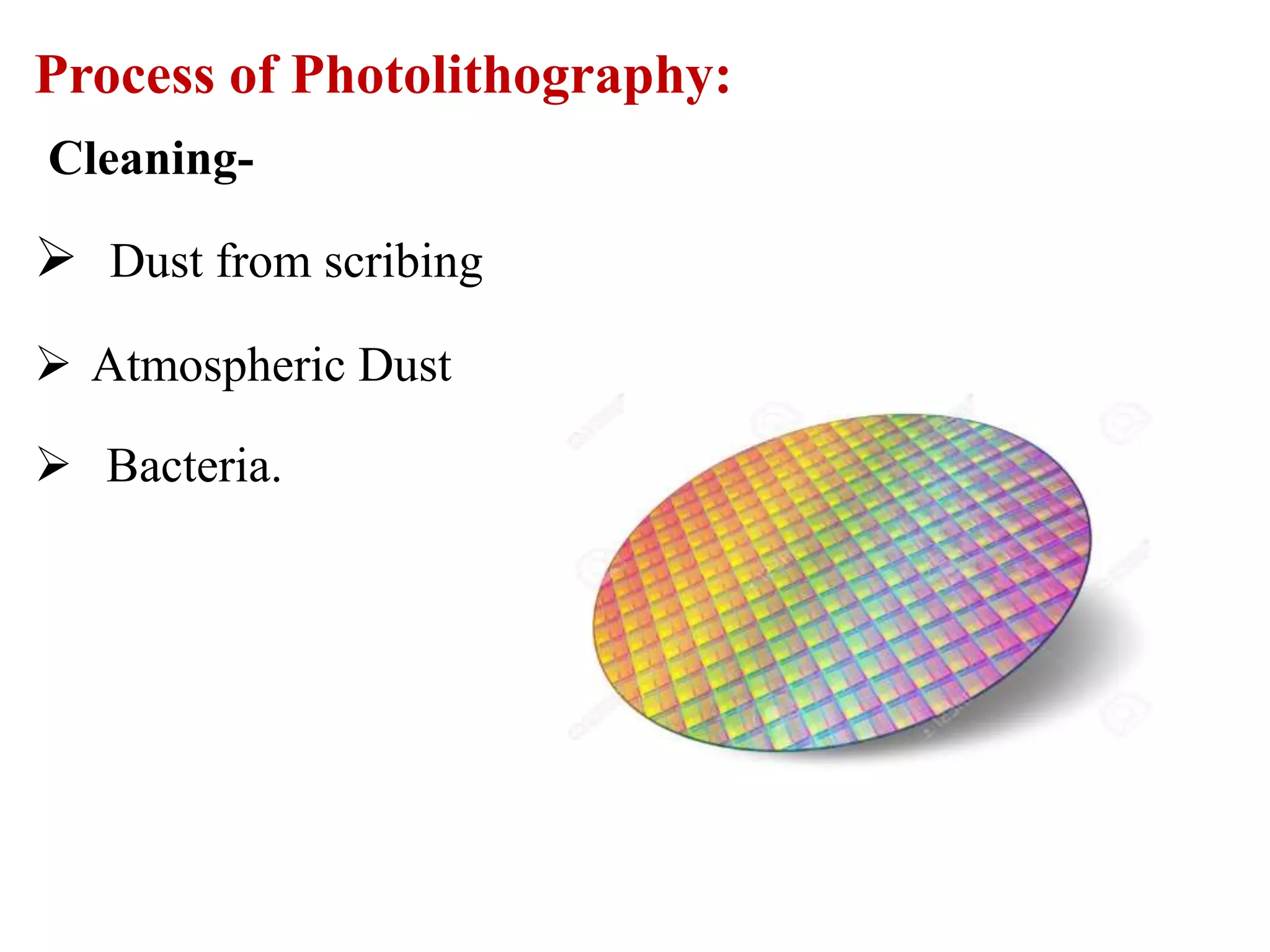 A brief description of photolithography | PPTX