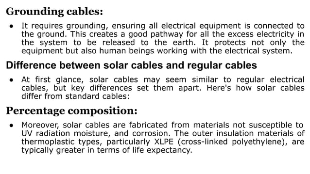 A Brief Guide About Solar Cables | Ksquare Energy | PDF | Science