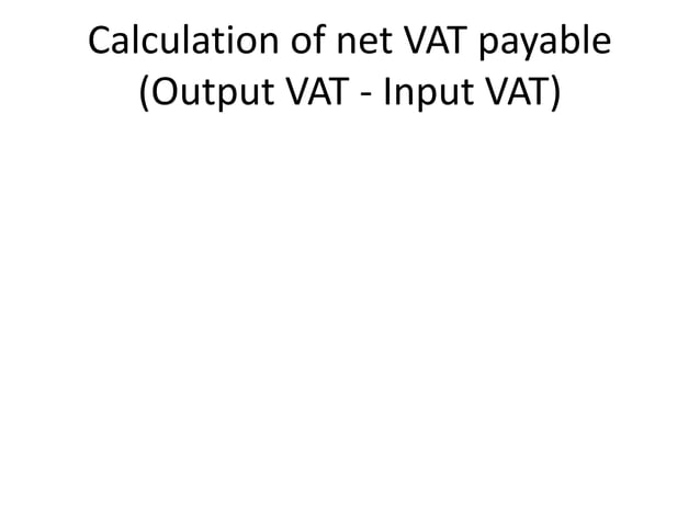 A brief guide on what typically needs to be included in a VAT ...