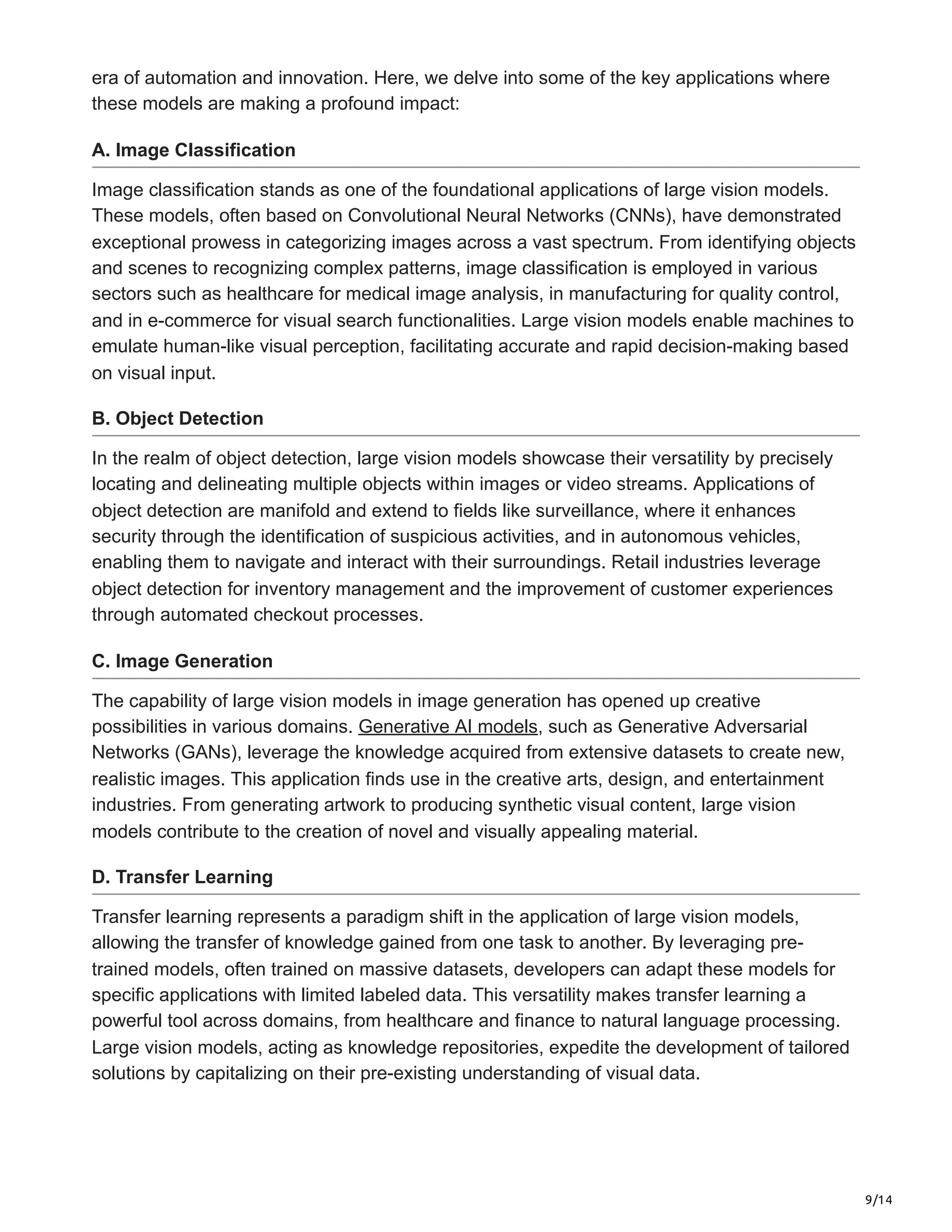 A Brief Guide to Large Vision Models | PDF