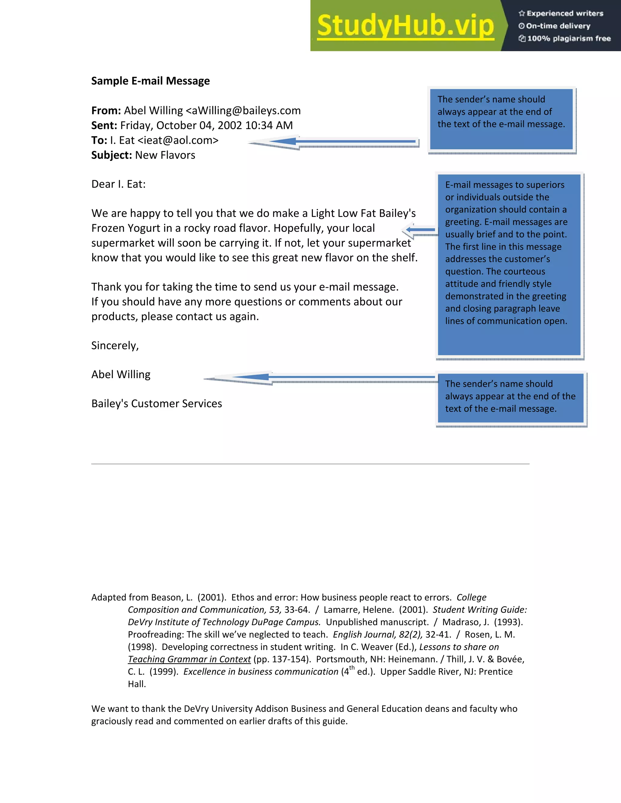 A Brief Guide To Professional Writing | PDF