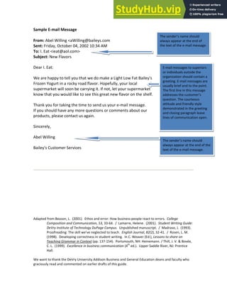 A Brief Guide To Professional Writing | PDF