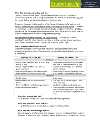 A Brief Guide To Professional Writing | PDF