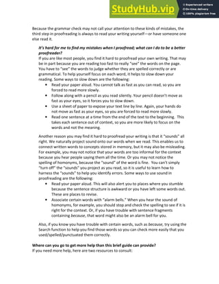 A Brief Guide To Professional Writing | PDF