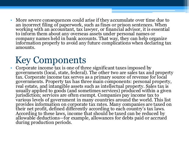 A brief guide to tax management processes | PPTX