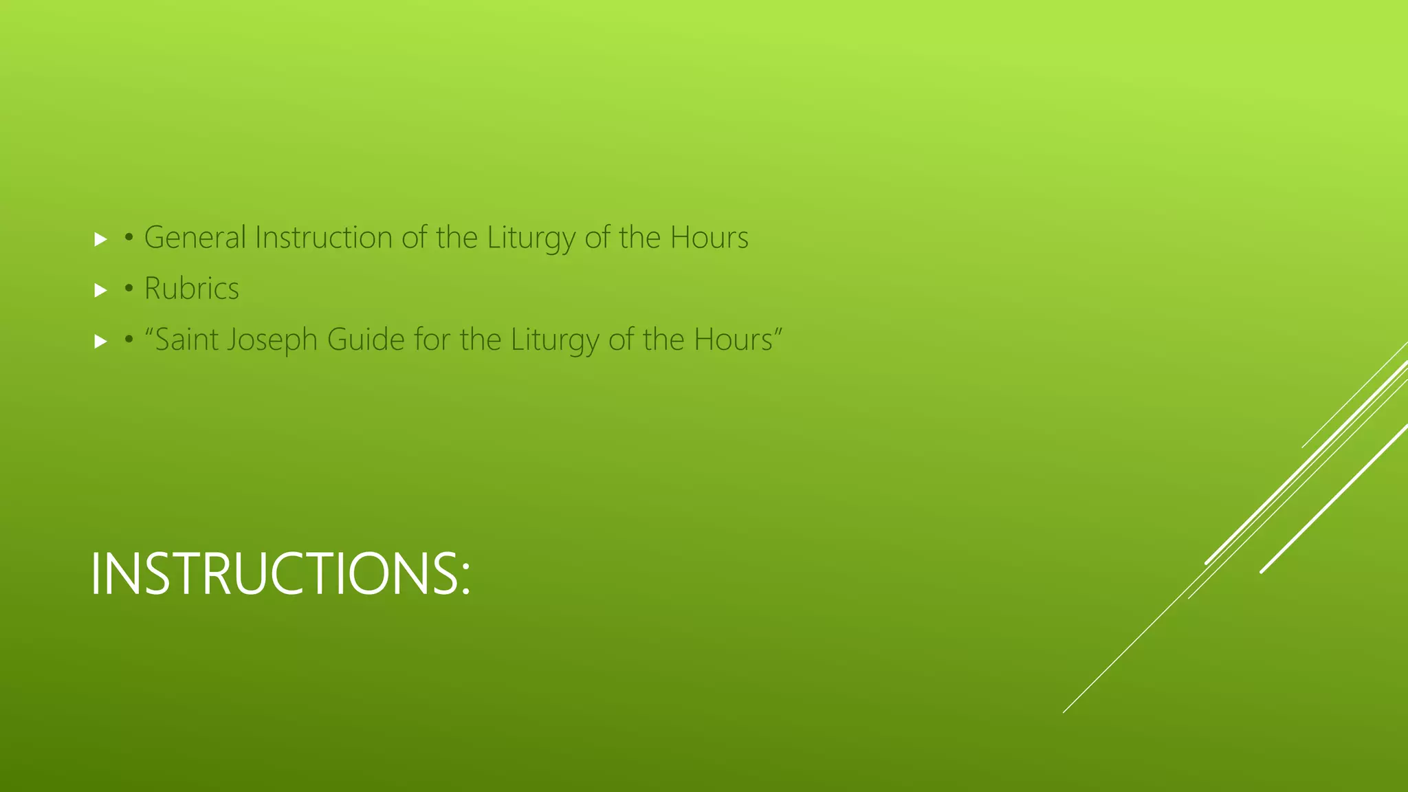 A BRIEF GUIDE TO THE LITURGY OF THE HOURS.pptx