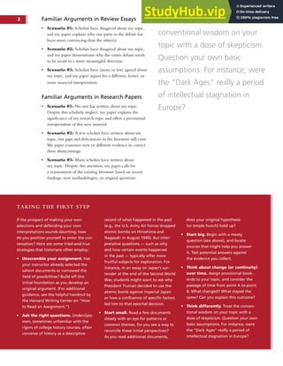 A Brief Guide To Writing The History Paper | PDF | Educational ...