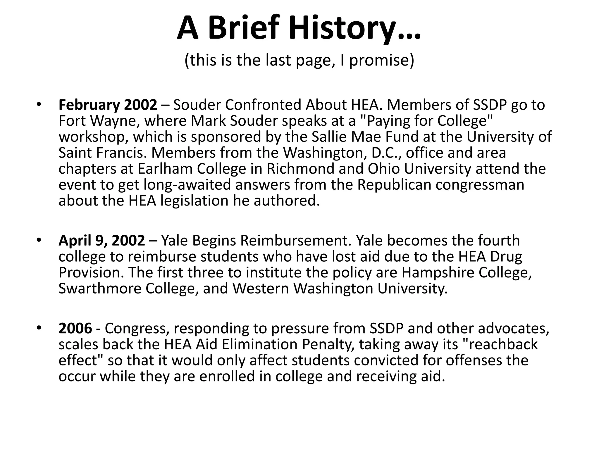 A brief history of SSDP | PPT