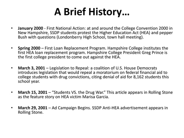 A brief history of SSDP | PPT