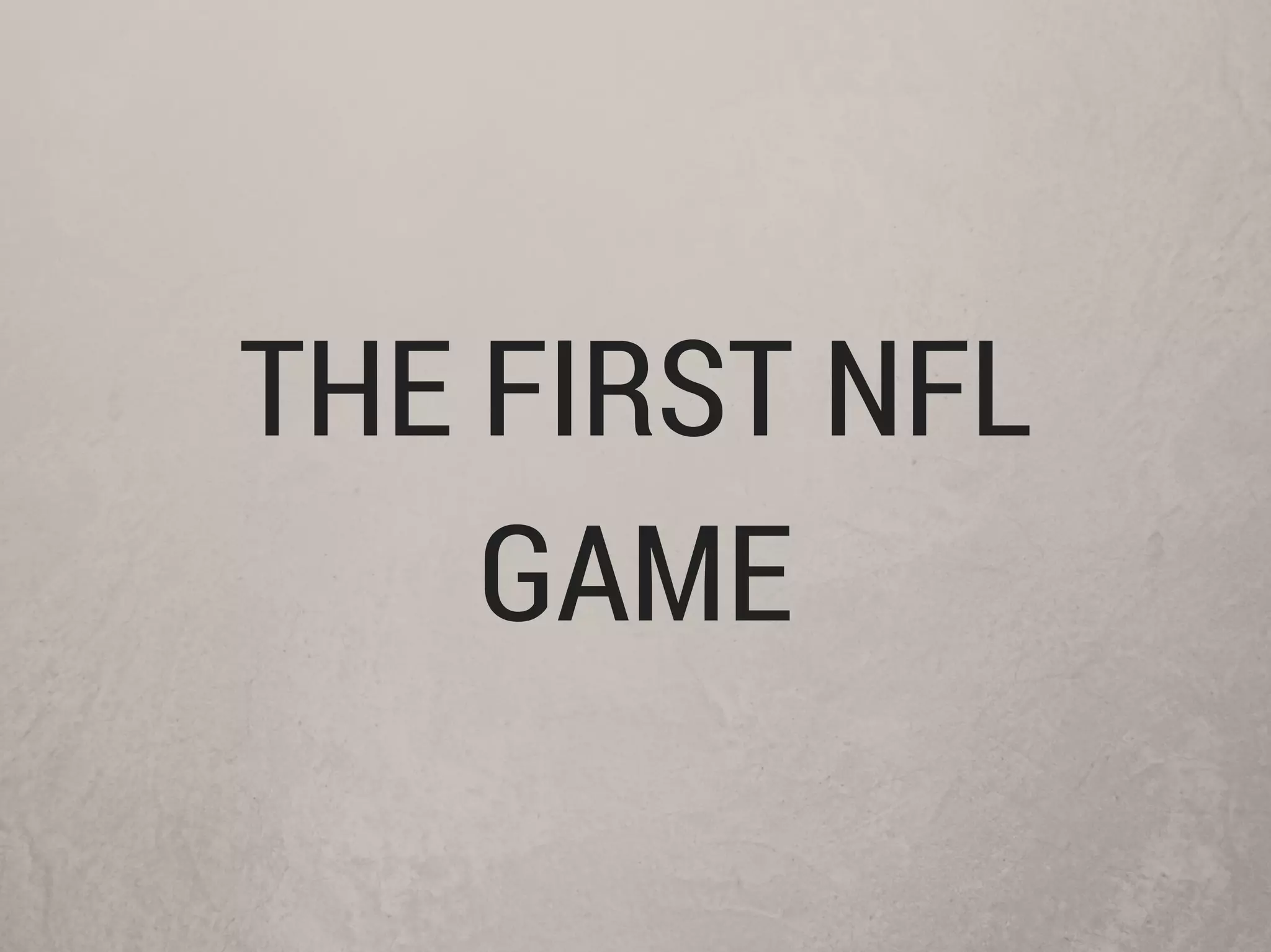 A Brief History of the NFL | PDF