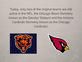 A Brief History of the NFL | PDF