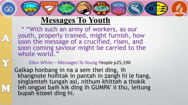 A Brief History of Adventist Youth Ministry.ppt | Christianity ...