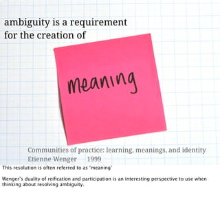 A (very) short history of ambiguity | PDF
