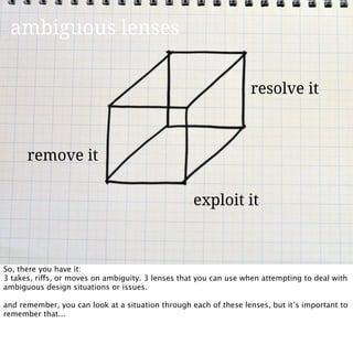 A (very) short history of ambiguity | PPT