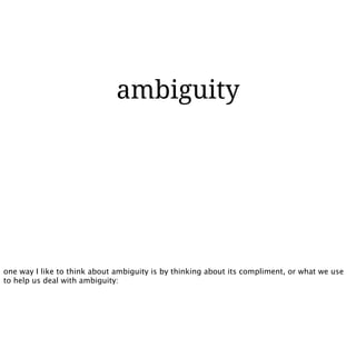 A (very) short history of ambiguity | PPT