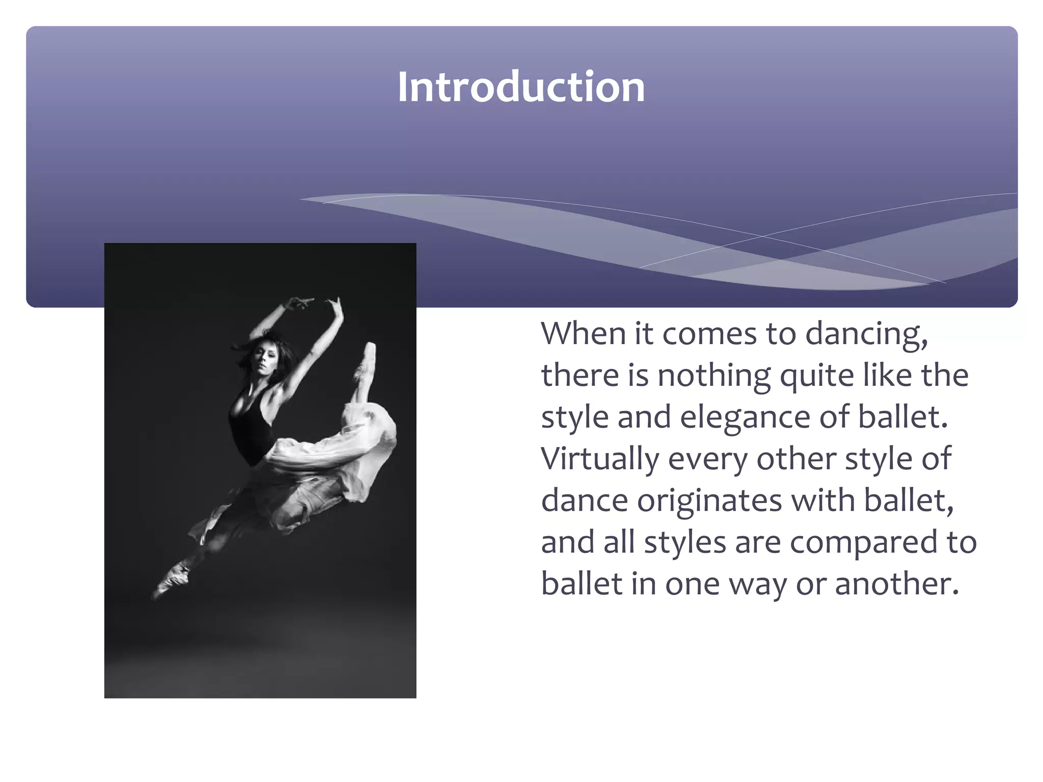 A brief history of ballet | PPT