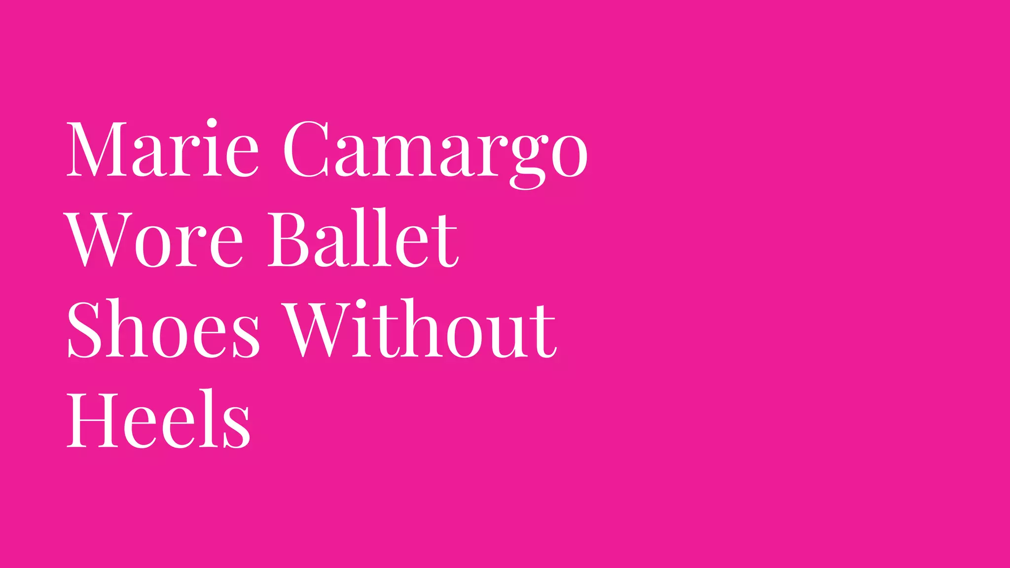 A brief history of ballet shoes | PDF