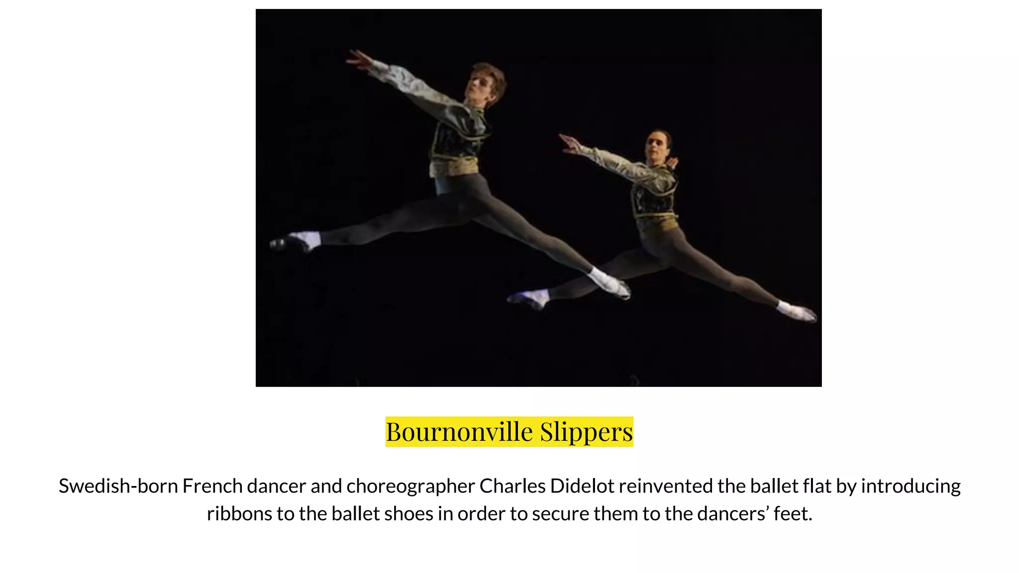 A brief history of ballet shoes | PDF