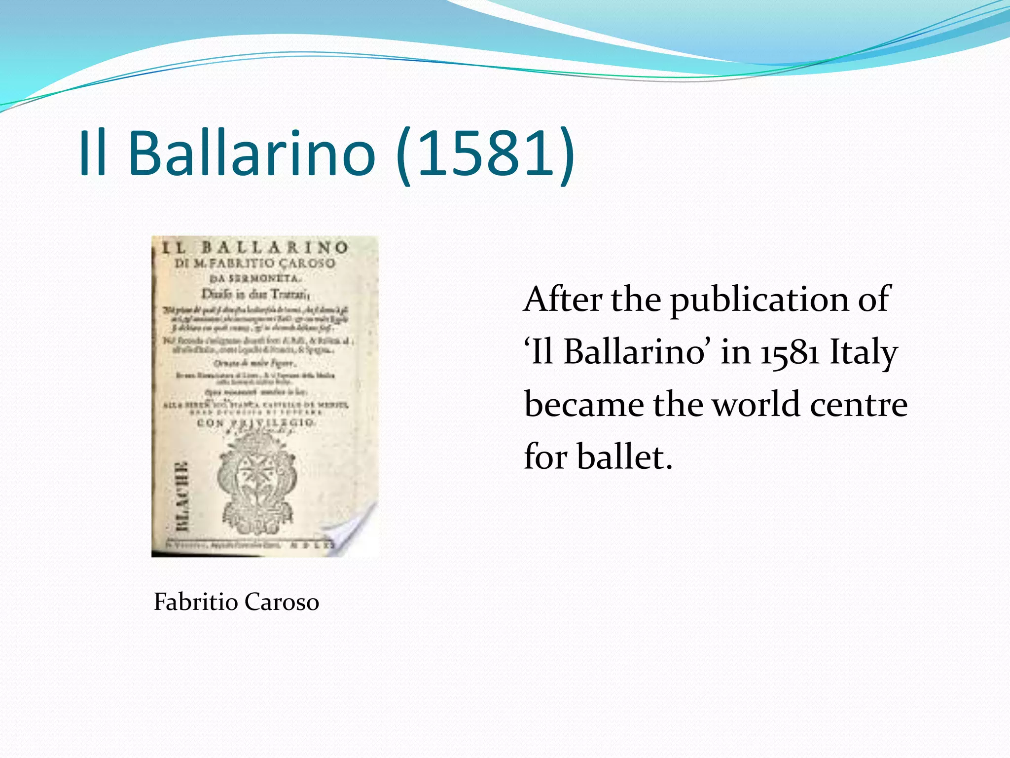 A brief history of ballet shoes (part one) | PPTX