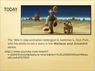 A brief history of clay animators | PPT | Genres