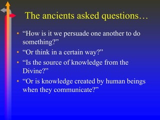 A Brief History of Communication Spring 2005.ppt