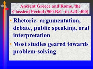 A Brief History of Communication Spring 2005.ppt